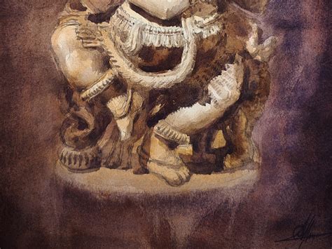 Lord Ganesha Painting Exotic India Art