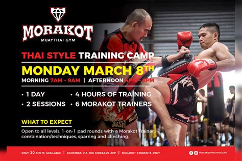 March 8th Thai Style Morakot Training Camp Morakot Muaythai Gym