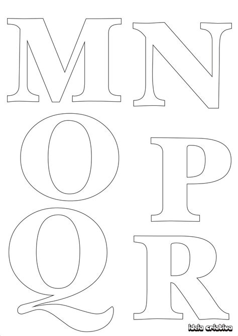 Moldes De Letras Del Alfabeto Para Imprimir Imagui DFF
