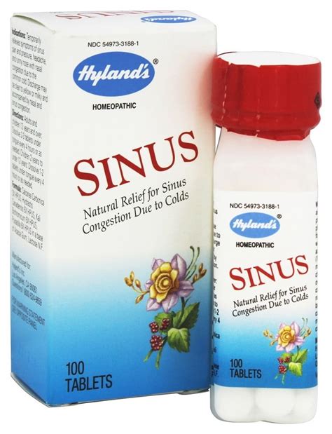 Hylands Homeopathic Sinus 100 Tablet S Walmart Canada