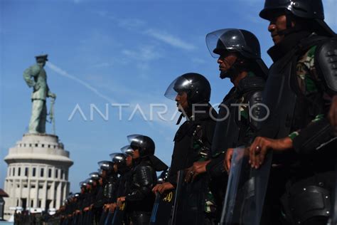 2019 Election Safety Simulation Antara Foto
