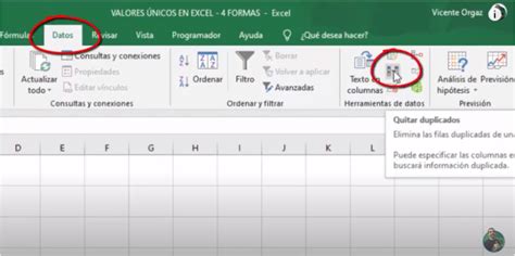 CÓmo Quitar Datos Duplicados En Excel 4 Formas Doctor Excel