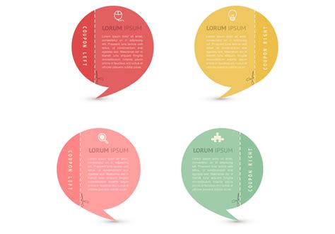 Speech Bubble Coupons Vector Set 61866 Vector Art At Vecteezy