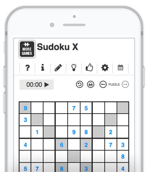 Fe6 Tca Games Network Sudoku X Mobile Png