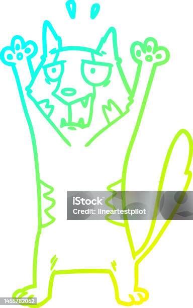 만화 당황하는 고양이의 차가운 그라데이션 선 그리기 겁먹은에 대한 스톡 벡터 아트 및 기타 이미지 겁먹은 귀여운 그라데이션 Istock