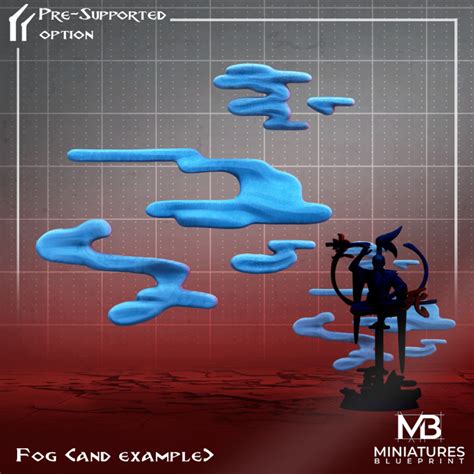 3d Printable Fog Japanese Style By Miniatures Blueprint