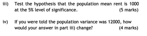 Solved A When Given A Random Sample Of Data From A Single