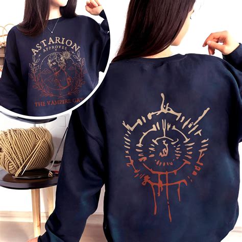 Astarion Shirt Baldurs Gate 3 Astarion Sweatshirt Astarion Vampire