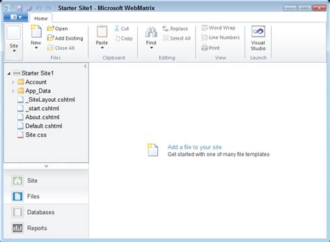Welcome To The WebMatrix Introducing Microsoft S New Web Stack Imar Spaanjaars