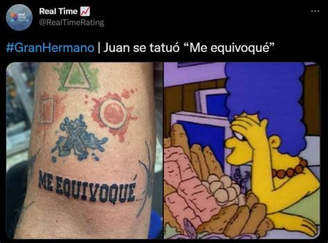 Gran Hermano El Sorpresivo Tatuaje Que Se Hizo Juan Reverdito