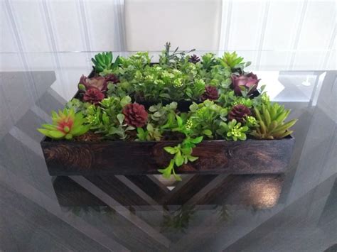 Arranjo Com Suculentas Centro De Mesa TerrÁrio Elo7