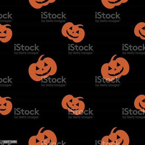 ハロウィーンのカボチャシームレスなパターンベクター画像 いたずら書きのベクターアート素材や画像を多数ご用意 いたずら書き お祝い