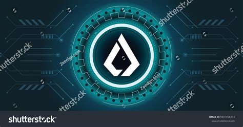 Lisk Lsk Coin Symbol Crypto Currency Stock Vector Royalty Free