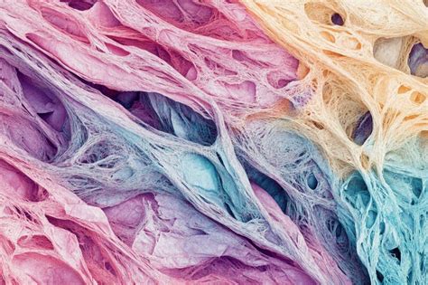 Microstructure Of Natural Materials Showcases Intricate Patterns And
