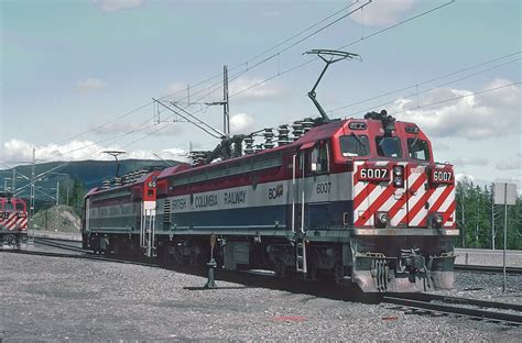 Bc Rails Only Electric Locomotive The Gf6c Used On The Tumbler Ridge