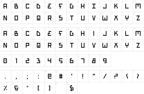 Bionic Type Font 1001 Free Fonts