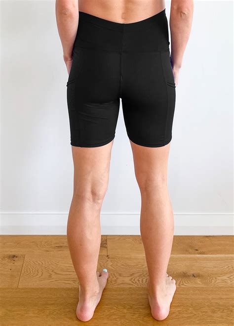 Queen Bee Ellyse Maternity Active Bike Shorts In Black