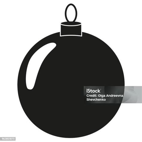 黑白聖誕球剪影向量圖形及更多2019圖片 2019 俄羅斯 側影 Istock