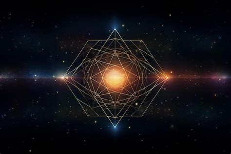 A Digital Illustration Of A Geometric Pattern With The Words The