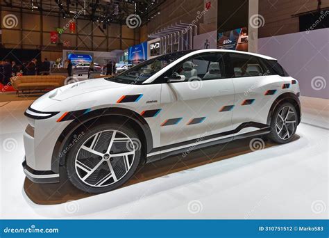Foxtron Model B 91th Geneva International Motor Show 2024 Editorial Photography Image Of