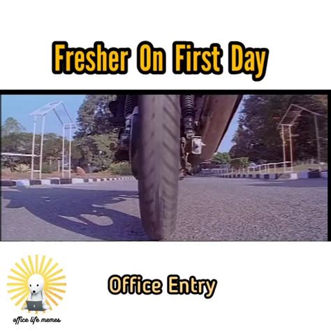 [video] office life memes on linkedin freshers firstday officememes