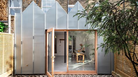 Albion Terrace Extension Topped With Zigzag Zinc Roof By Outpost