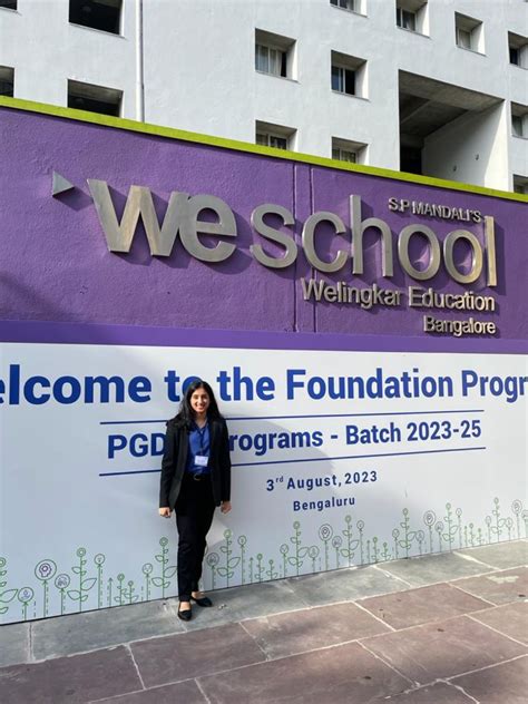 Tanvi Bansal On Linkedin Alwayslearning Mbajourney Mbafreshers Welingkar Newdegree