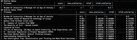 Find Similar Notes Python Script Plugins Ideas Obsidian Forum