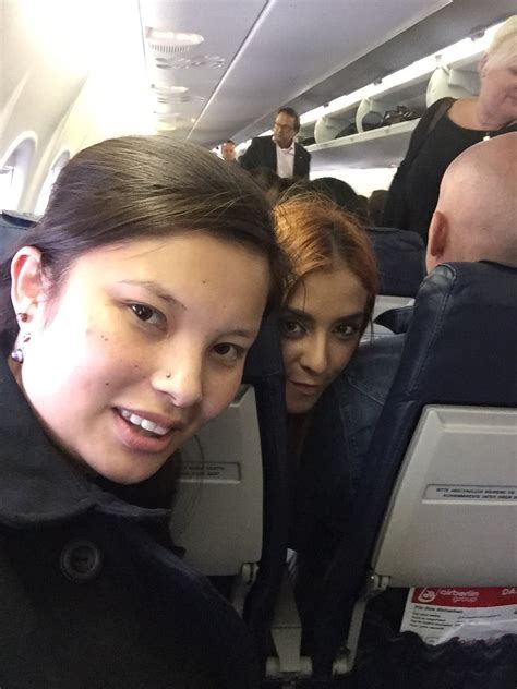 TW Pornstars Miyuki Son 美雪 Twitter Finalmente en el avión con