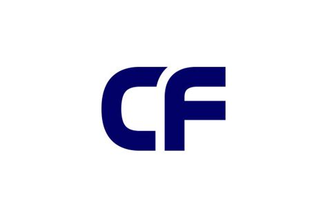 cf logo design vector gráfico por xcoolee · creative fabrica