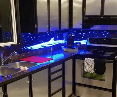 Led Kitchen Backsplash For Modern Vibe