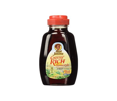 Aunt Jemima Country Rich Syrup 236 Ml Laboscandy