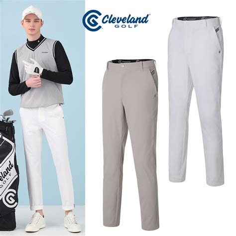 클리브랜드 골프웨어 클리브랜드골프 테잎포인트 롤업형 E밴드 남성 골프바지골프웨어cgmpt32015