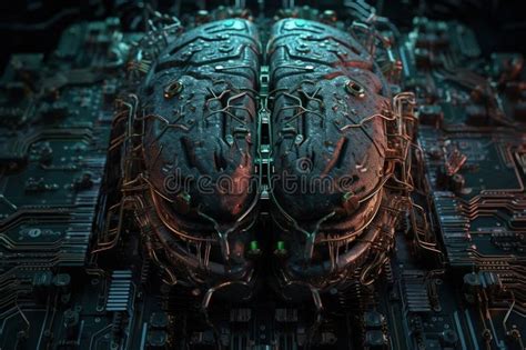 Artificial Intelligence Futuristic Technology Trends Concept Network