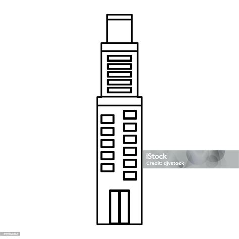 城市建築圖示向量圖形及更多全景圖片 全景 反射 哥倫比亞 國家 Istock