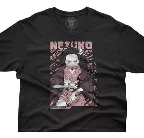 Playera Anime Nezuko Kamado 02 Kimetsu No Yaiba Demon Slayer Meses