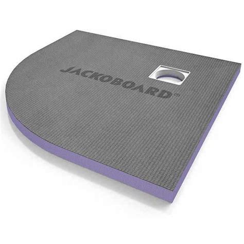 Jackoboard Aqua Quadrant Tileable Wetroom Shower Tray Offset Drain