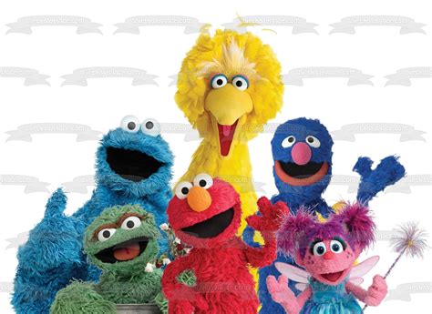Sesame Street Big Bird Elmo Cookie Monster Oscar The Grouch Abby Cadab