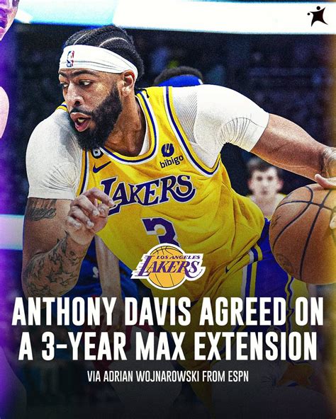 Anthony Davis Three Year Extension Is Now Official Hoopshype