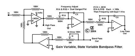 Universal State Variable Filters Electronics Forum Circuits Projects And Microcontrollers