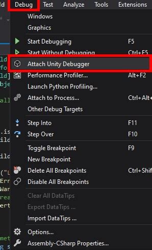 Debugging In Unity Simple Talk