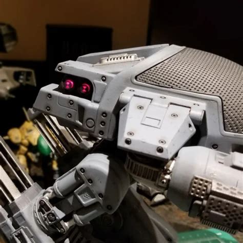3d Printable Ocp Ed209 Robocop 1987 By Al Mon