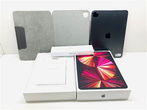 【やや傷や汚れあり】apple Ipad Pro 11インチ 第三世代 Mhqy3ja Pencil ペンシル Mu8f2ja 3点セット
