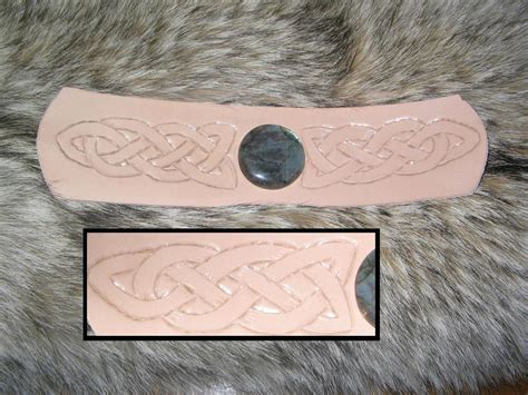 Celtic Knot Leather Bracelet By Sharpe19 On Deviantart