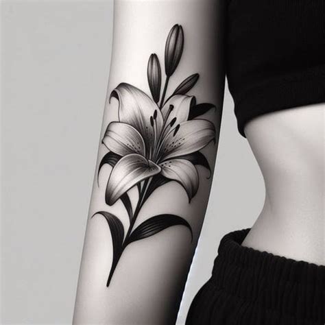 58 Exquisitas Ideas De Tatuajes De Lirios Con Significado Tattoo