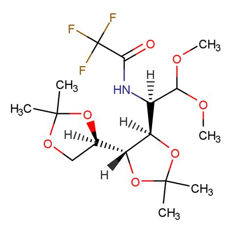 Deoxy Di O Isopropylidene Trifluoroacetamido Aldehydo D Glucose Dimethyl Acetal