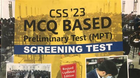 Mpt Css Mcqs Based Screening Test Urdu Part Youtube