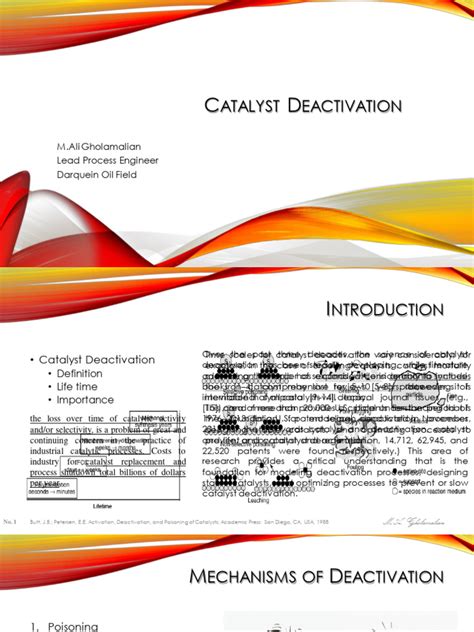 Understanding Catalyst Deactivation Pdf Catalysis Sintering