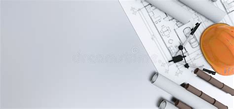 Engineering Working Instruments Industrial Drawing Plans Industrial