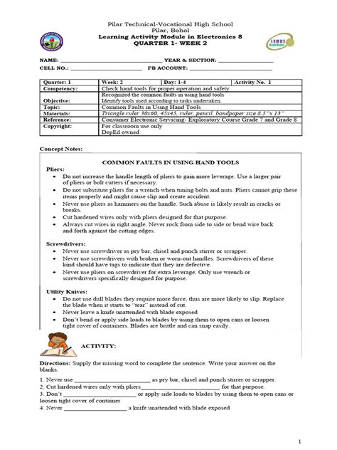 Epas 8 Module 1 Week 2 Pdf